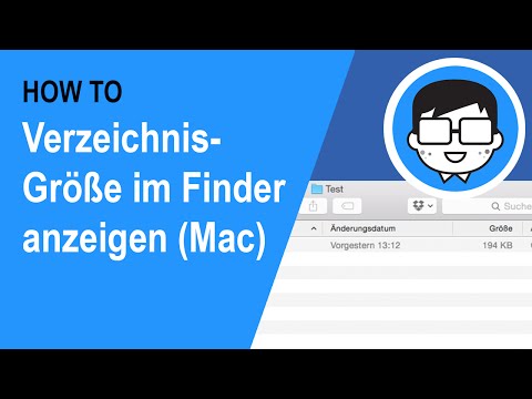 Verzeichnisgröße bei Mac OS X im Finder anzeigen (How To)