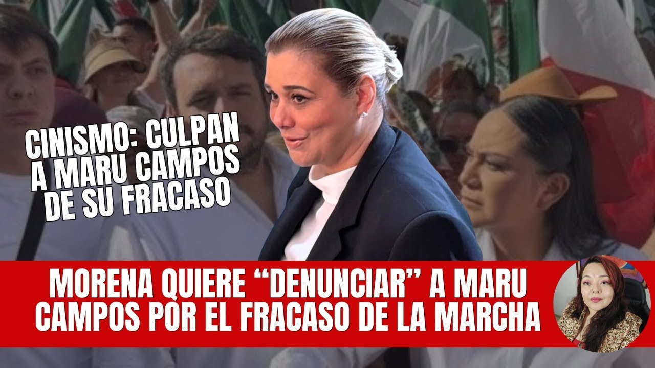 Tras su fracaso, Morena amenaza a Maru Campos /  ¿Dónde están los acusados por EU?