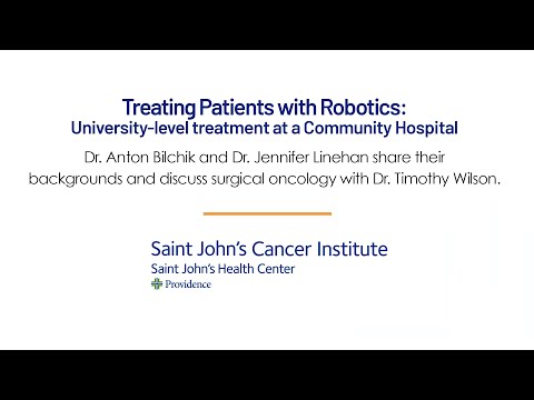 Minimally Invasive Robotic Surgery: Robotics expert interviews other surgeons at Saint John's