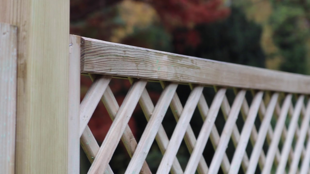 Diagonal Trellis Panel - The Garden Trellis Company