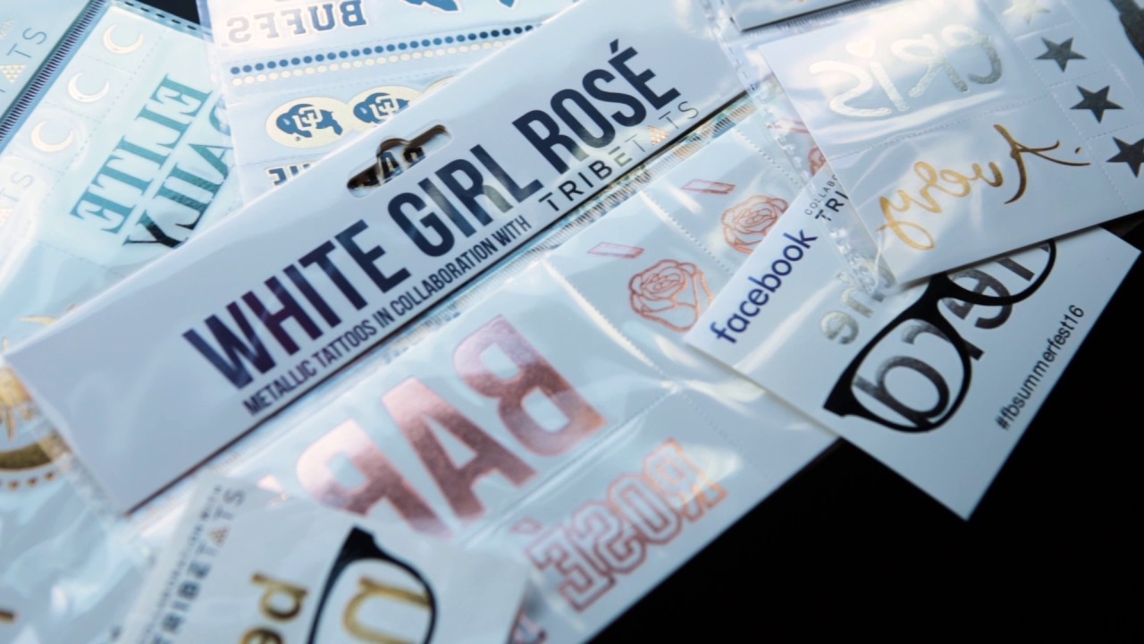 TribeTats: Customize Your Own Metallic Temporary Tattoos