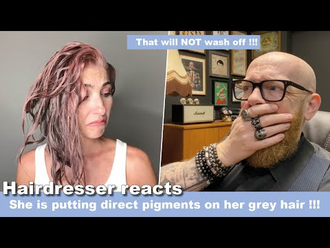 She Tried Overtone on Her Grey Hair... Hairdresser Reacts to the Shocking Results!