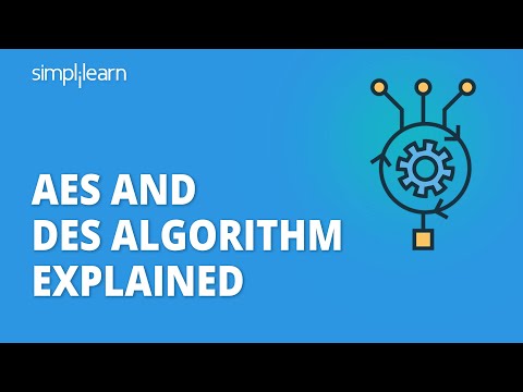 AES and DES Algorithm Explained | Difference between AES and DES | Network Security | Simplilearn