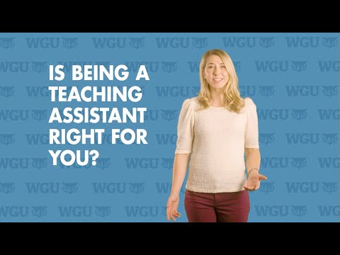 Becoming a Teaching Assistant