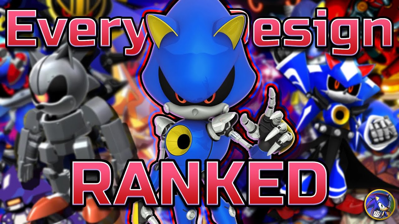 Ranking EVERY Metal Sonic Design