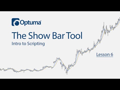 The Show Bar Tool | Intro to Scripting in Optuma