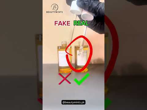 Difference between real and fake Korean beauty products?