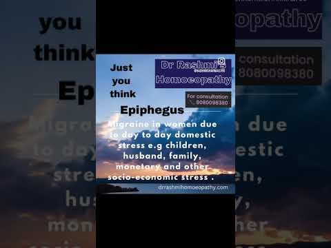 #Epiphegus #holistichealth #homeopathy #drrashmi #health #cure