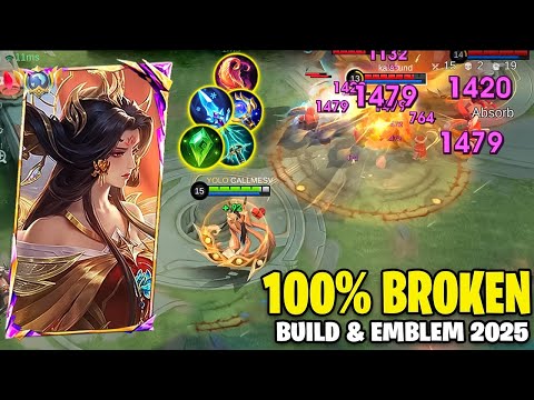 ZETIAN 100% BROKEN BUILD & EMBLEM! | BEST MID LANE MAGE GAMEPLAY | MOBILE LEGENDS