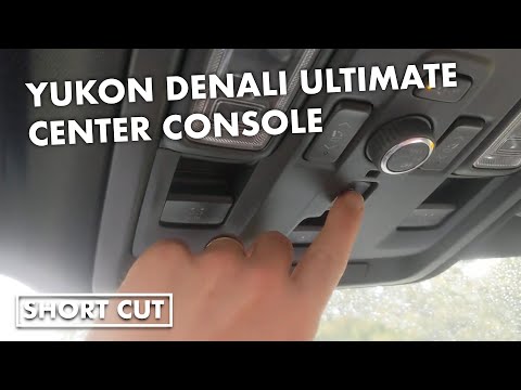 2023 GMC Yukon Denali Ultimate Sliding Center Console