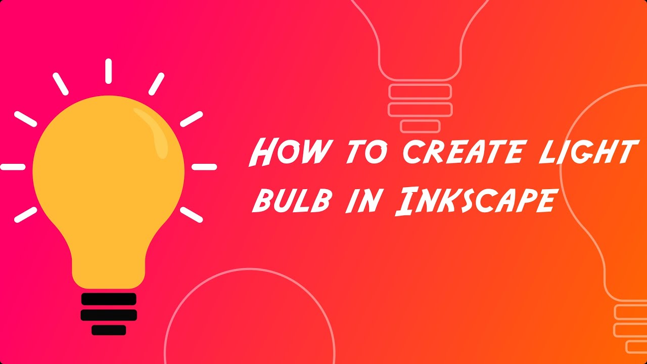 Making Light Bulb in Inkscape