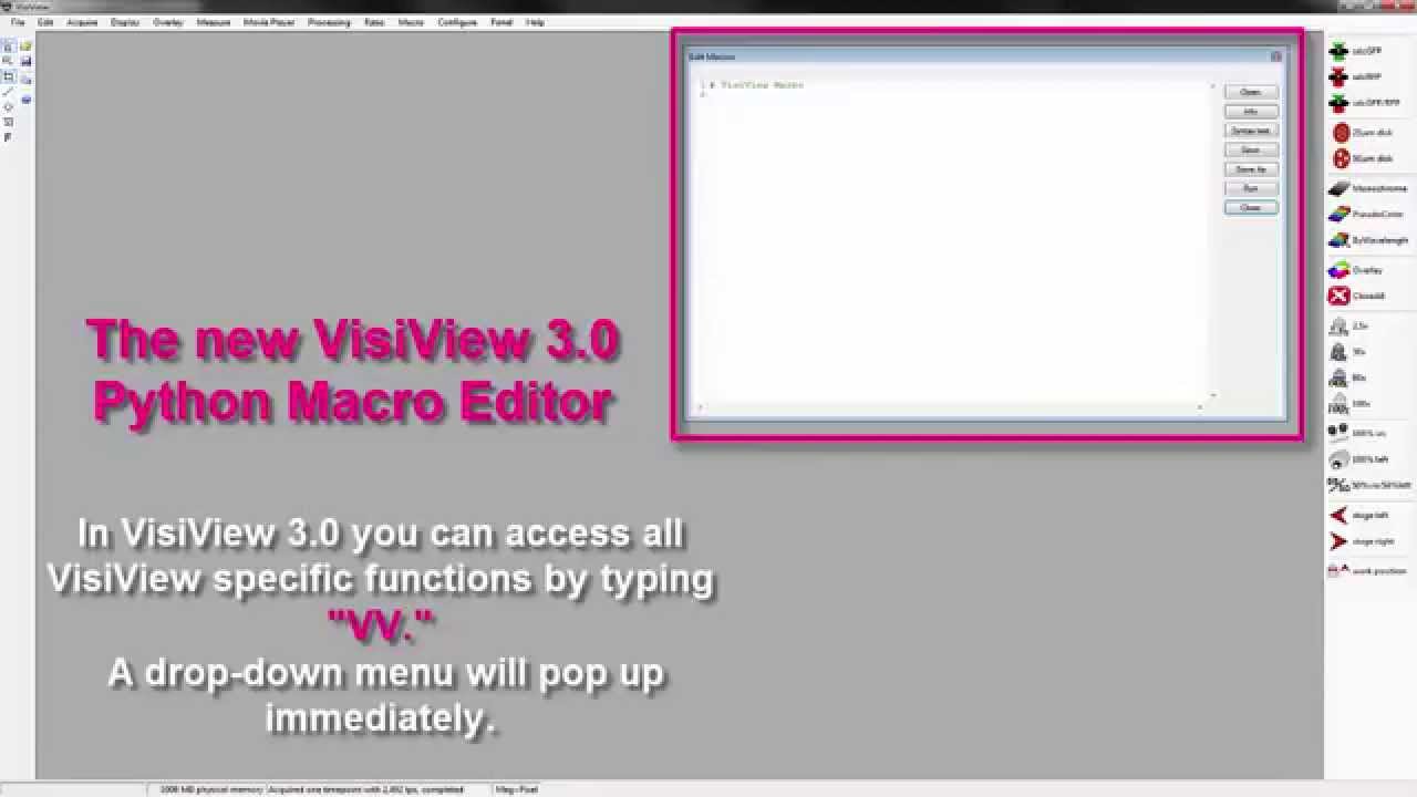 VisiView 3.0 - IronPython