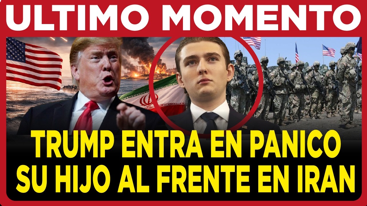 🚨 PIDEN QUE BARRON TRUMP VAYA A LA GUERRA Y LOS MARINES RESPONDEN