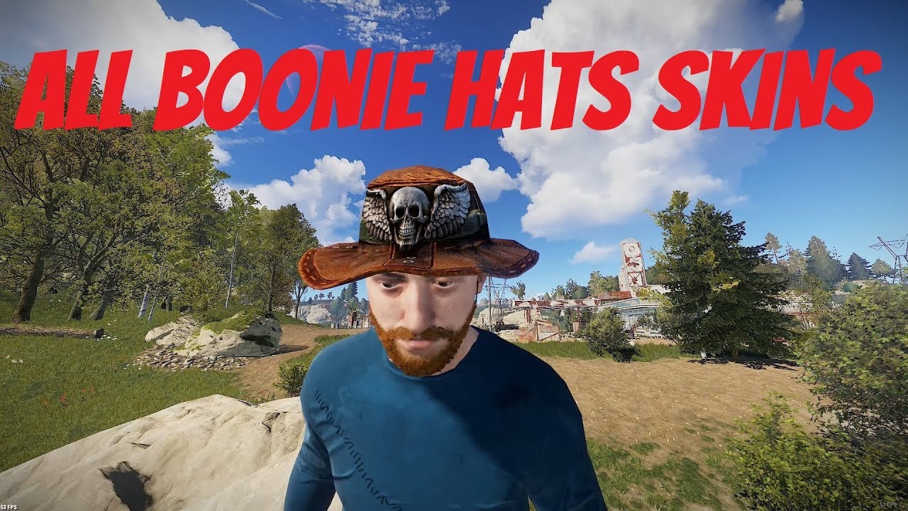 RUST ALL BOONIE HATS SKINS