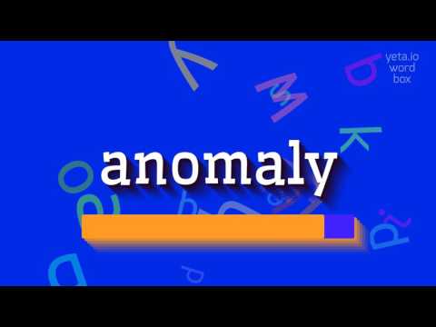 How to say "anomaly"! (High Quality Voices)