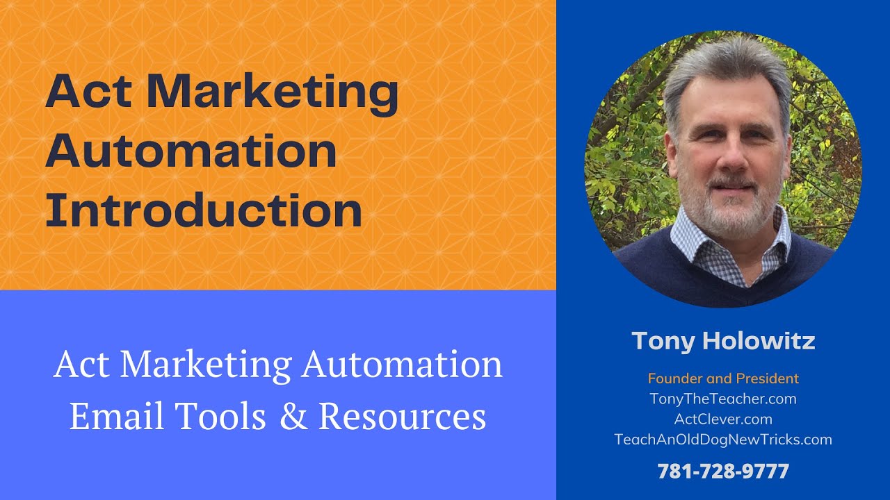 Act Marketing Automation Introduction 8-2019