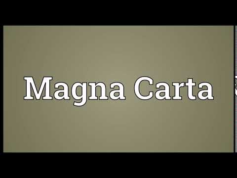 Magna Carta Meaning | Wordogram