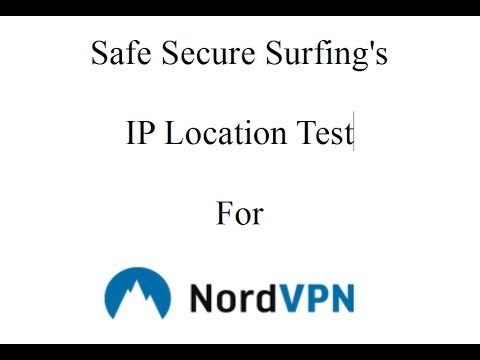 NordVPN IP Location Test