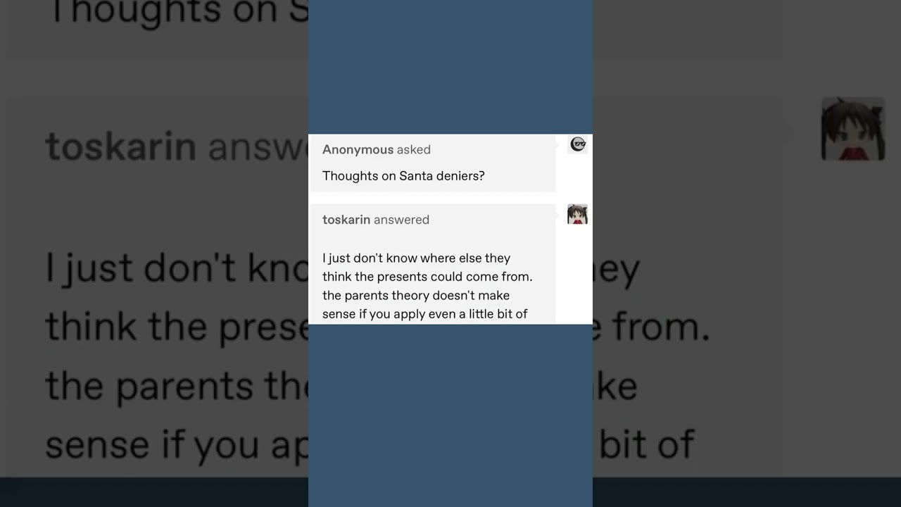 Santa Deniers, Tumblr Post #tumblr #tumblrpost #tumblrtextpost