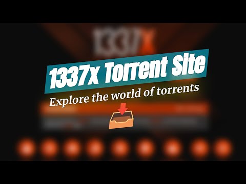 Discover 1337x: The Torrent Hub! 🔍📁