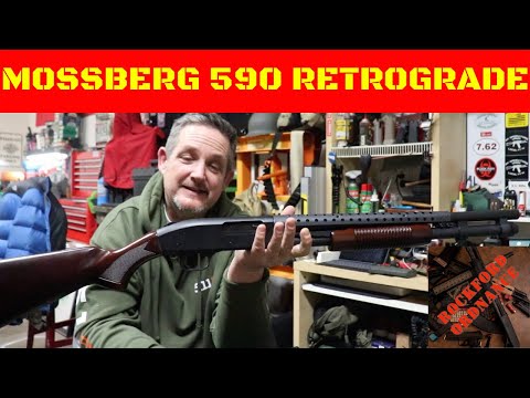Mossberg 590 Retrograde Trench Gun