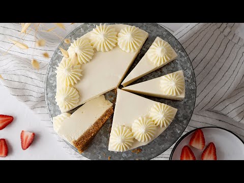 No-Bake Vanilla Cheesecake