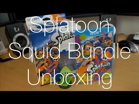 Splatoon Limited Edition Squid Amiibo Bundle Unboxing (AmazonUK) | IMNC