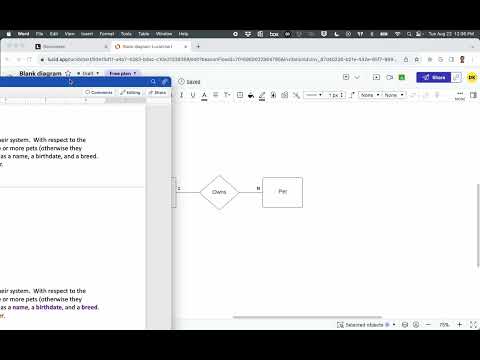 How to Make an ERD Diagram Chen Notation