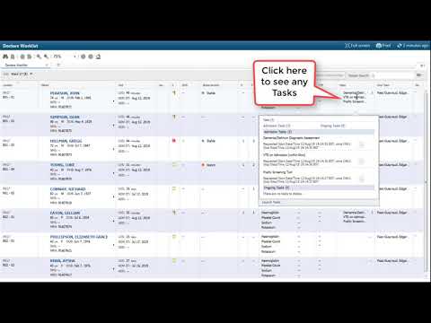 Doctors Worklist - Overview