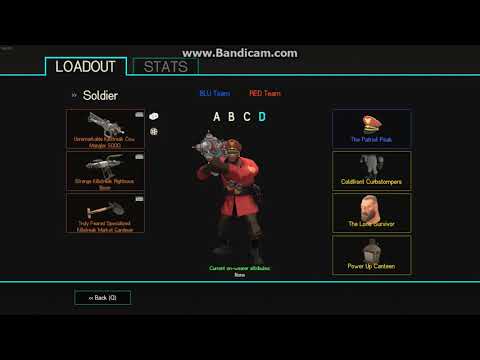 TF2 SOLDIER LOADOUT COSMETICS