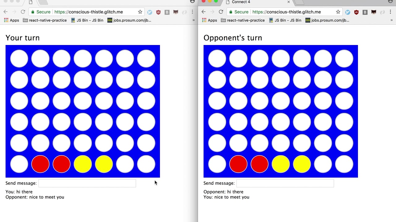 Connect 4 interview assignment