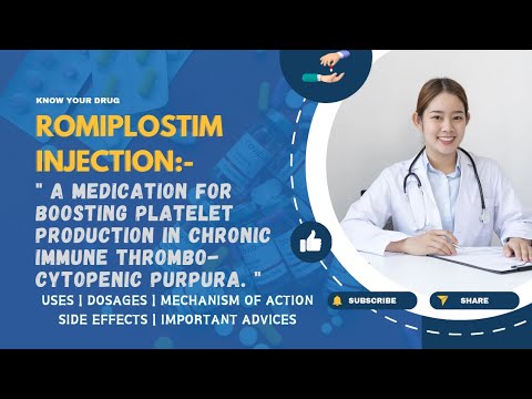 Romiplostim Injection: Uses, Dosage, Mechanism, Side Effects & Important Advice | MediInsights
