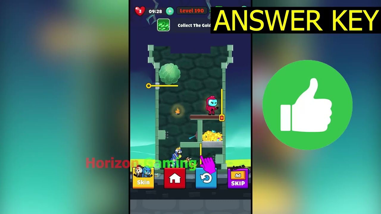 Rainbow Friends Pull The Pin LEVEL 190 Answer