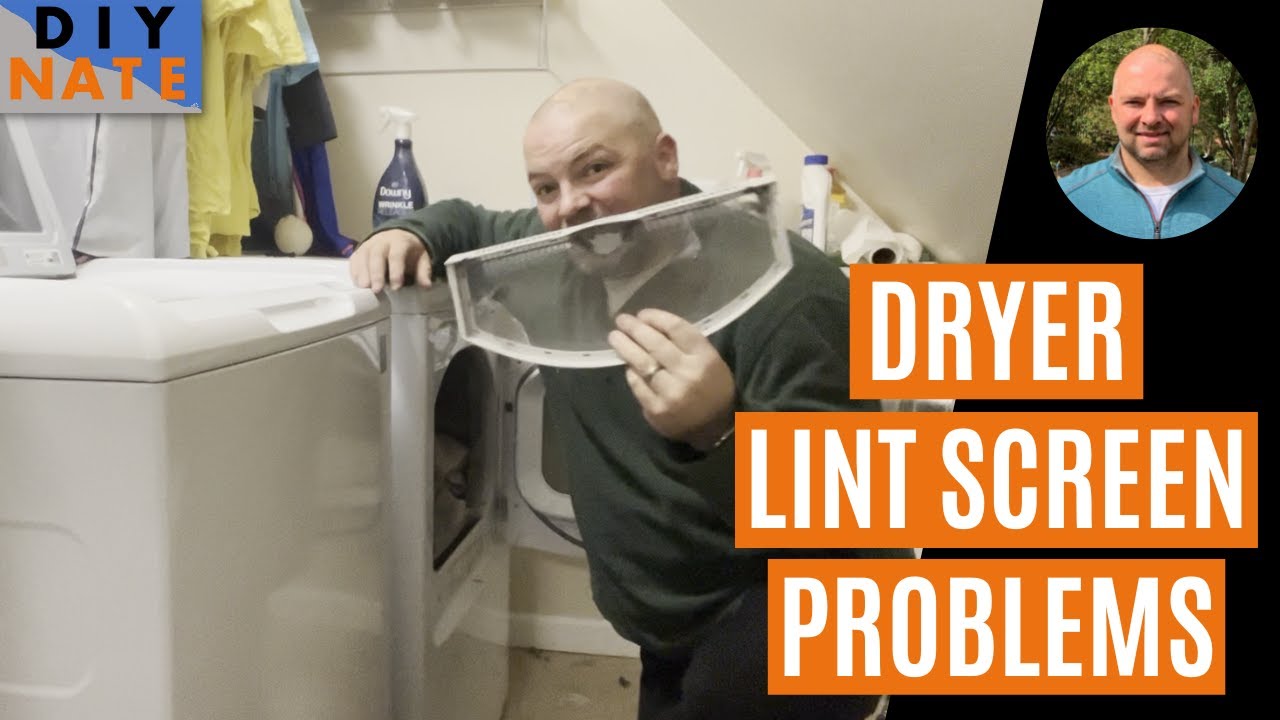 Dryer Won't Close? Surprising Fixes for Dryer Lint Screen / Filter Issues (GE Dryer)! - by DIYNate