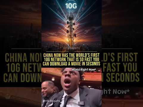 China has launched the world's first 10G Network, 10000 MBps Speed 🔥🤯