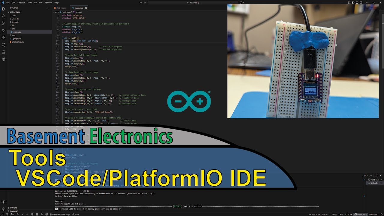Installing PlatformIO on VSCode