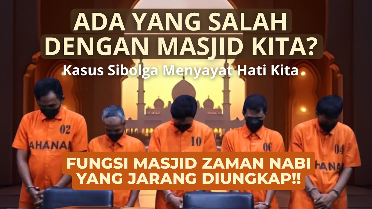 IS THE HOUSE OF ALLAH NO LONGER SAFE & COMFORTABLE? THE FUNCTION OF THE MOSQUE IN THE TIME OF THE...