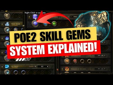 A BEGINNER'S GUIDE To SKILL GEMS In PATH OF EXILE 2!