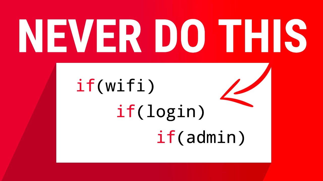 用卫语句（guard clauses）让if else更易阅读 – 山月