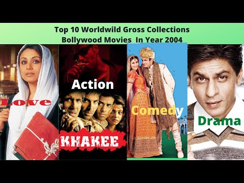Top 10 Total Worldwild Gross Collections Bollywood Movies In Year 2004