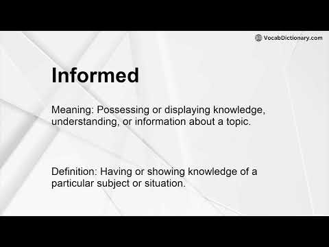 Informed Meaning