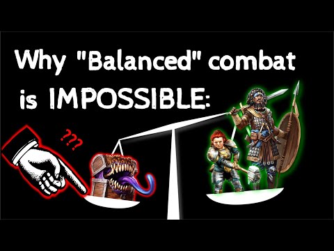 “Balanced” D&D Combat is a LIE