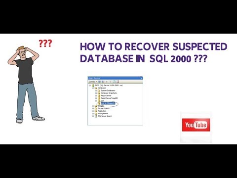 How To Repair A Suspect Database In MS SQL