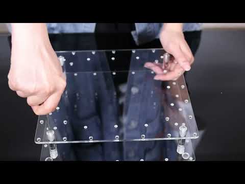 Cake pop display stand,56 holes n 3 tiers