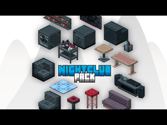 Nightclub Decoration Pack Volume 2 Minecraft Texture Pack
