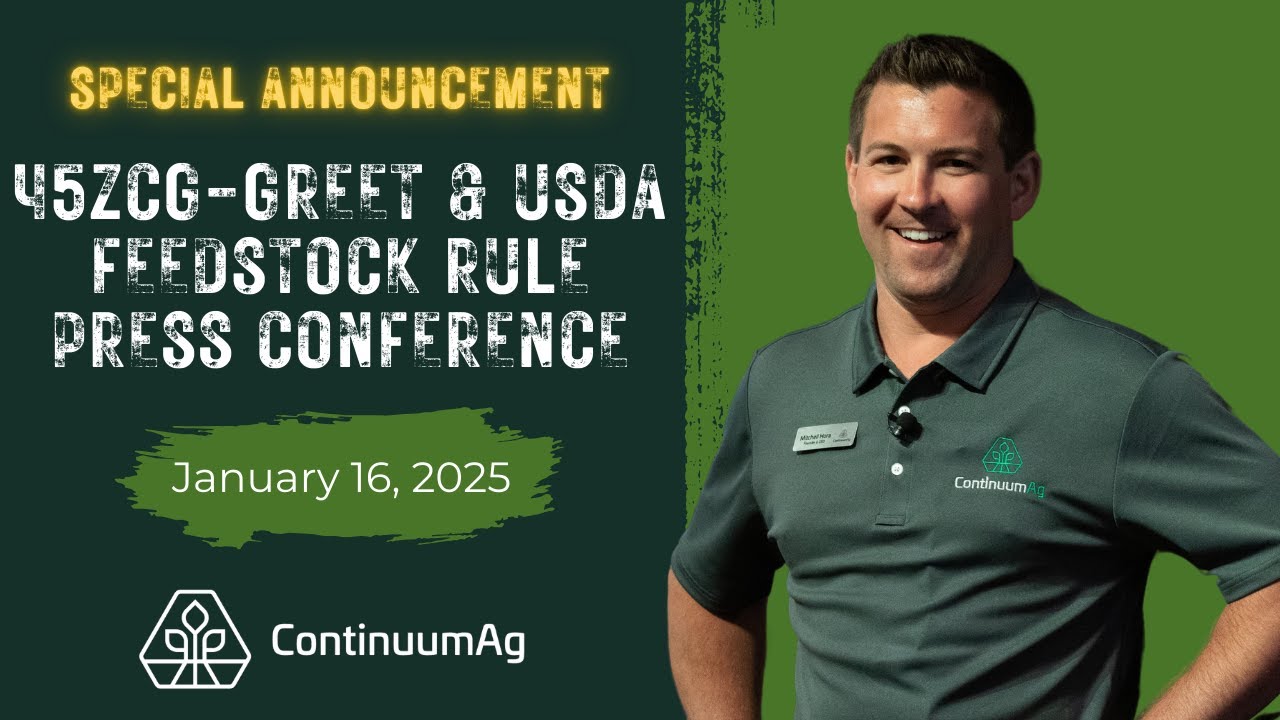 Understanding the New USDA Feedstock Rule and 45Z CF Greet Model ...