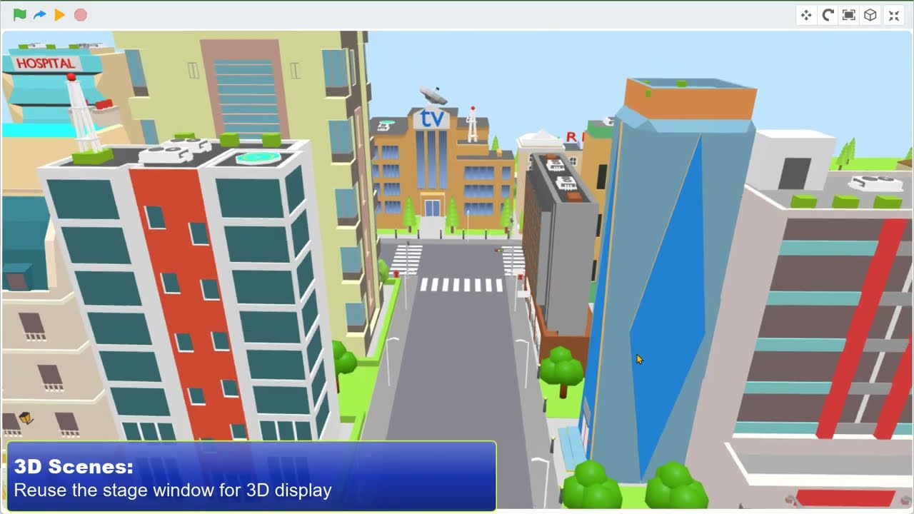 CreatiCode Playground Demo - 3D Programming