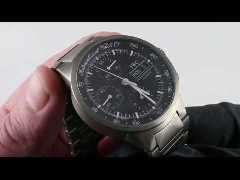 Pre-Owned IWC GST Chronograph IW3707-03 Luxury Watch Review
