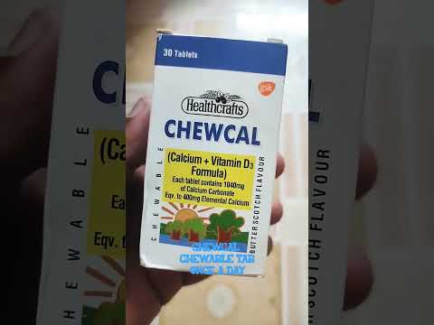 CHEWCAL CHEWABLE TABLET @khanacademymedicine @HEALTHYLIVING calcium low blood best for pregnant.