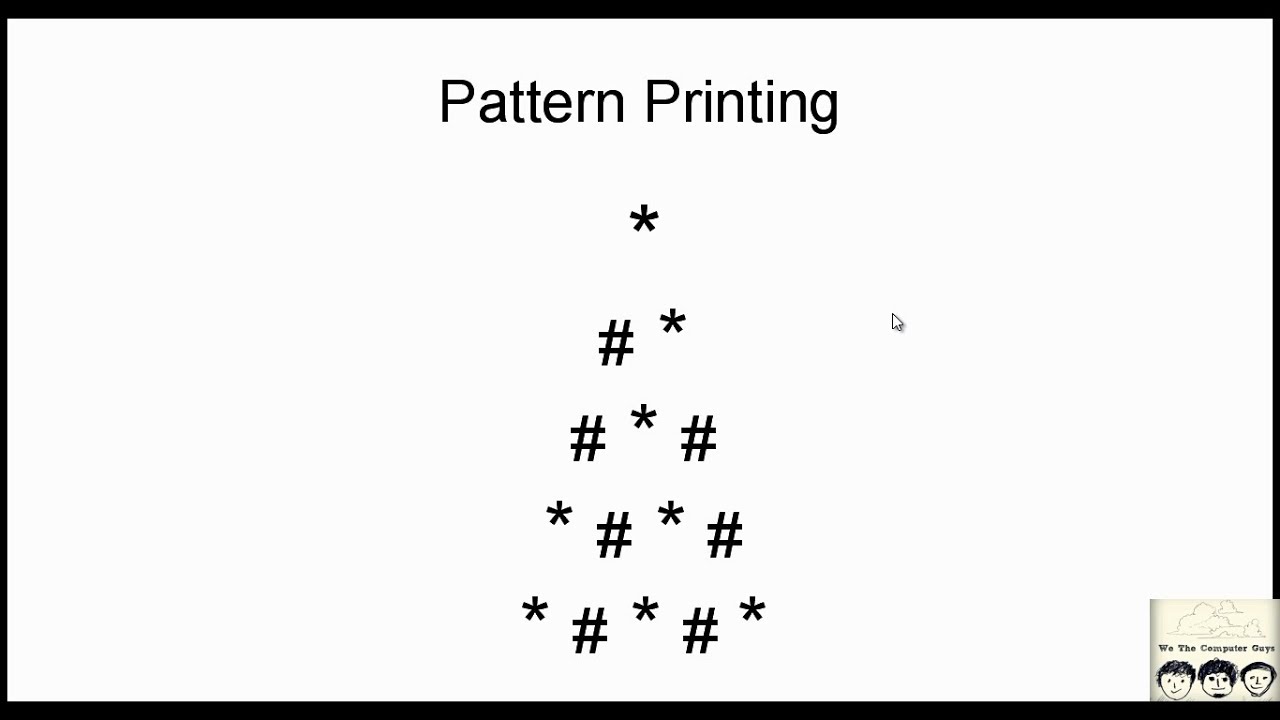 C Practical and Assignment Programs-Pattern Printing  11